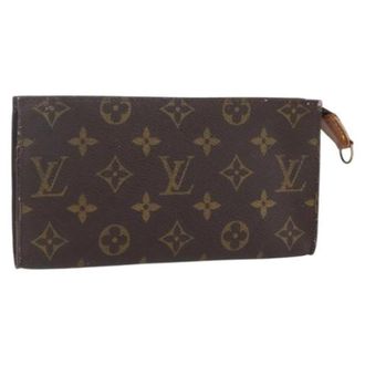 Louis Vuitton Pre-owned Canvas Pouch - - Pre-owned - Damen - Braun - ONE SIZE