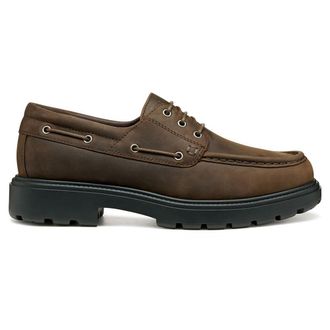 Geox Herren U SPHERICA EC7 Moccasin, Brown, 40 EU