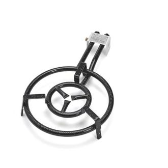 De Buyer 0816.40N Br&ucirc;leur Gaz pour Casseroles avec Tr&eacute;pied, Diam&egrave;tre &Oslash; 40 cm, Noir