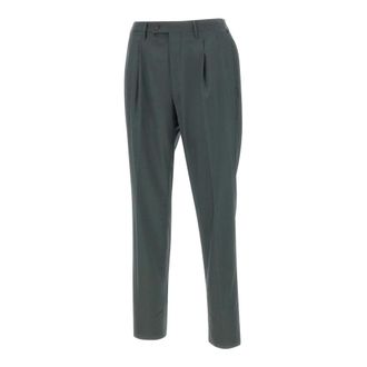 Corneliani Homme, Pantalons, Vert, Taille: XL Pantalon Tailleur