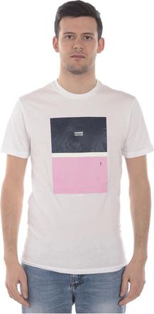 Daniele Alessandrini Homme, Tops, Blanc, Taille: XL Maglia Campi da Tennis ST