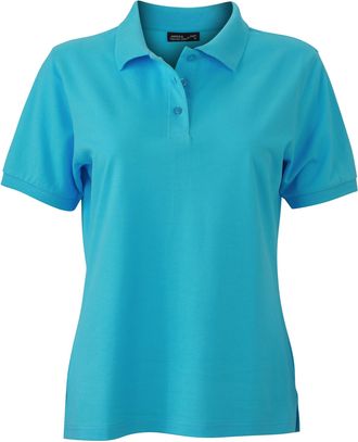 James & Nicholson Damen Classic Polo Ladies Poloshirt, Blau (Pacific), 42 (Herstellergr&ouml;&szlig;e: XXL)