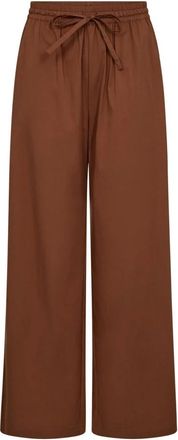 Co'Couture Femme, Pantalons, Brun, Taille: 36 FR Wide Pantalons