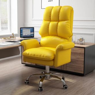 Generic B&uuml;rostuhl, Gaming-Stuhl, Hochlehner f&uuml;rs Wohnzimmer, Drehstuhl mit Rollen, ergonomischer Aufstehsessel mit Lendenwirbelst&uuml;tze