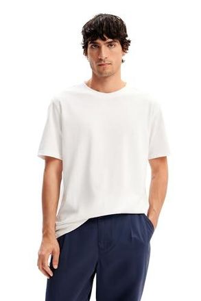 Desigual TS_Willow T-Shirt, Blanc, XXL Homme