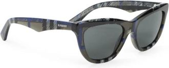 Burberry unisex, Accessoires, Multicolore, Taille: ONE Size Lunettes de Soleil Bleues Accessoire &Eacute;l&eacute;gant