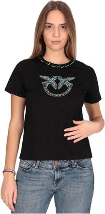 Pinko Pinko, Femme, Tops, Noir, Taille: 40 FR Hauts