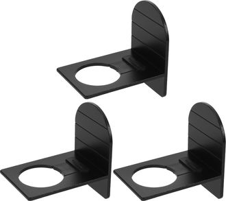 BESPORTBLE 3 St&uuml;ck Verstellbarer Wandhalter aus Aluminium f&uuml;r Shampoo Fl&uuml;ssigseifenflaschen Platzsparender Duschregal-Organizer Einfache Montage Vielseitig f&uuml;r B