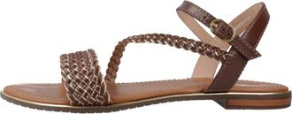 Geox Femme, Chaussures, Brun, Taille: 39 EU Sozy Plus Flat Sandal