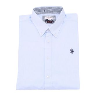 U.S.Polo Association Cale Shirt - - Shirts - Herren - Blau - 2XL
