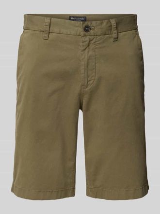 Marc O'Polo Regular Fit Bermudas aus Twill-Baumwoll-Mix Modell RESO JOGGER