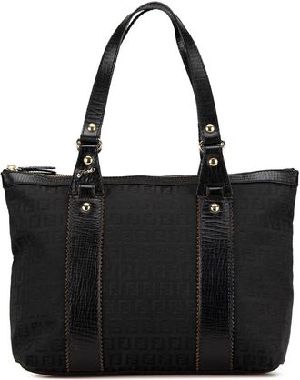 Fendi Crossbody Bags - Zucchino Canvas Handbag - Gr. unisize - in Schwarz - f&uuml;r Damen