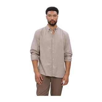 Selected Casual Shirts - - Shirts - Herren - Beige - L