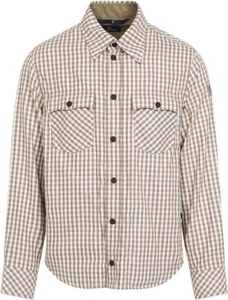 Moncler Homme, Chemises, Brun, Taille: M Chemise Grenoble