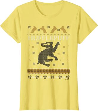 Harry Potter Hufflepuff Ugly Christmas T-Shirt