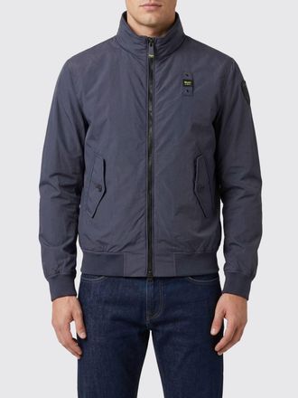 Blauer Jacke Herren Farbe Blau