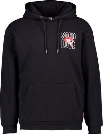 Joop Herren Hoodie schwarz unifarben