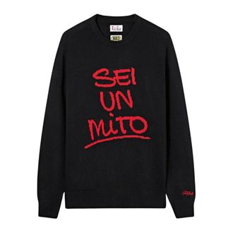 MC2 Saint Barth Heron Pullover - - Knitwear - Herren - Schwarzk - XL