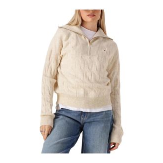 Tommy Hilfiger Damen, Strickwaren, Beige, XLGr&ouml;&szlig;e