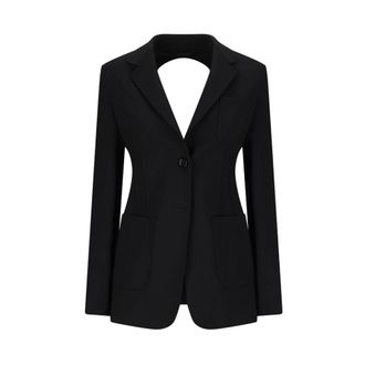 Max Mara Damen, Jacken, Schwarzk, SGr&ouml;&szlig;e