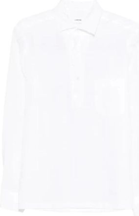 Lardini Homme, Chemises, Blanc, Taille: XL Casual Chemises