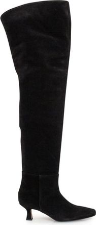 Anna F. Femme, Chaussures, Noir, Taille: 36 EU Botines hauts &agrave; talon