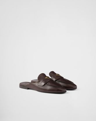 Prada Slipper aus Leder
