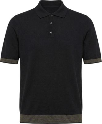 PESERICO Homme, Tops, Noir, Taille: M Polo en maille