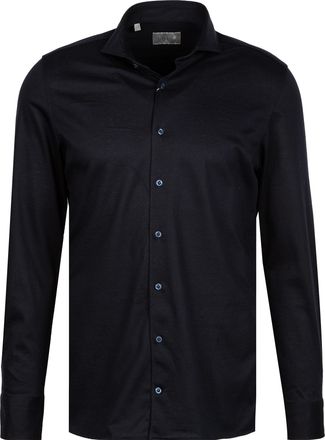 Fakts Herren Hemd blau Slim Fit