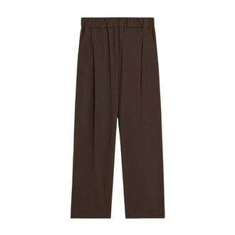 A Paper Kid Homme, Pantalons, Brun, Taille: XL Pantalon Relax Confort &agrave; Taille &Eacute;lastique