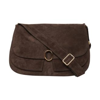 Orciani Femme, Sacs, Brun, Taille: ONE Size Kate Peach Shoulder Bag