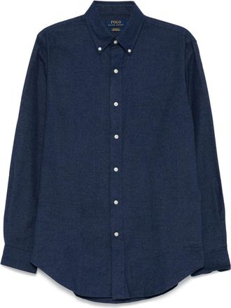 Polo Ralph Lauren Klassisches Flanellhemd - Blau
