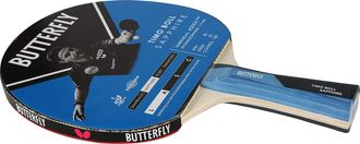 Butterfly Timo Boll Sapphire Tischtennisschläger | ITTF zertifizierter Addoy Belag für Wettkampf mit 1,7mm Schwamm | für ambitionierte Hobbyspieler