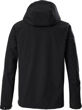 Killtec Softshelljacke KOW 79 MN SFTSHLL JCKT Wasser- und windabweisende Softshelljacke, abnehmbare Kapuze