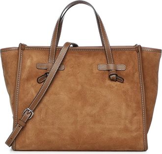 Gianni Chiarini Femme, Sacs, Brun, Taille: ONE Size Suede Tote