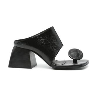 Uma Wang UMA Wang, Femme, Chaussures, Noir, Taille: 37 EU Sandales &agrave; Talons Hauts