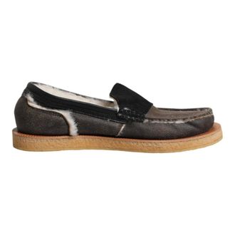 Dolce & Gabbana Homme, Chaussures, Brun, Taille: 42 EU Loafer Chaussures