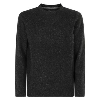 Barbour Schwarzer Essential Tisbury Pullover mit langen &Auml;rmeln - - Knitwear - Herren - Schwarzk - M