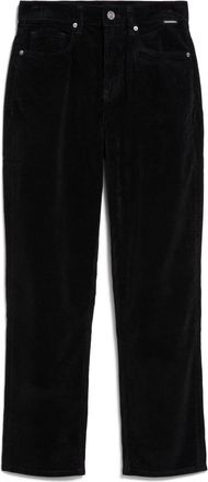 Armedangels Damen Webose aus Bio-Baumwoll Mix AAIKALA Corduroy Regular Fit Black
