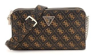 Guess Eco Erica Status Crossbody Brown Logo