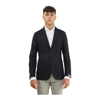 Barba Herren, Jacken, Blau, 3XLGröße