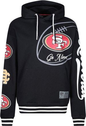 Recovered Clothing Kapuzenpullover Re:covered Oversize PATCHES NFL Teams