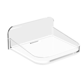 Generic Durchsichtiges Wandregal - 5 x 10 x 10 cm gro&szlig;es schwebendes Acryl-Display, Halterung f&uuml;r &Uuml;berwachungskameras, unsichtbare Leistenhalterung, Installat