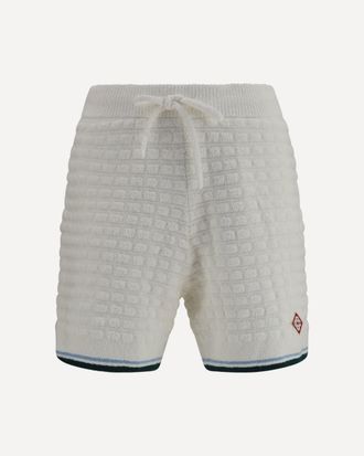 Casablanca Boucl&eacute; Tennis Shorts Male M