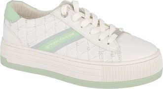 Tom Tailor Damen 5391304 Sneaker, White Mint, 37 EU