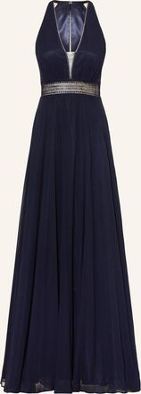 Vera Mont Vm Vera Mont Abendkleid Mit Spitze blau