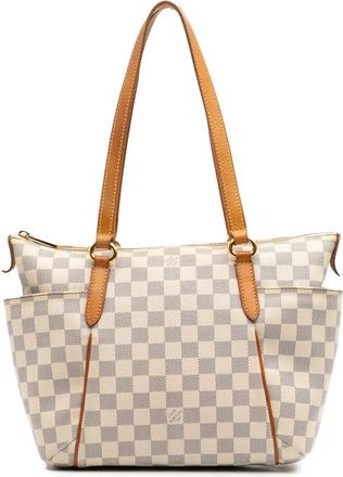 Louis Vuitton Shopper - Damier Azur Totally PM - Gr. unisize - in Weiß - für Damen