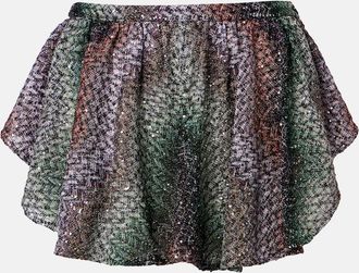 Missoni Mini-jupe en lam&eacute; &agrave; paillettes