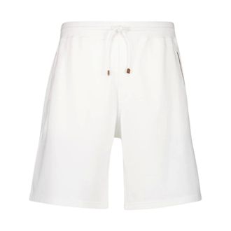 Brunello Cucinelli Herren, Shorts, Wei&szlig;, 2XLGr&ouml;&szlig;e
