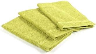 Caleffi 2-teiliges Handtuchset 100% Baumwolle Frottee - 1 Handtuch 50x100 cm + 1 Gästetuch 40x60 cm, Weich & Saugfähig